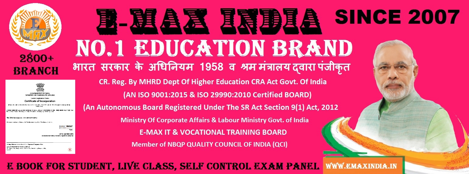 Computer Institute Center Franchise Recognition open Start in India